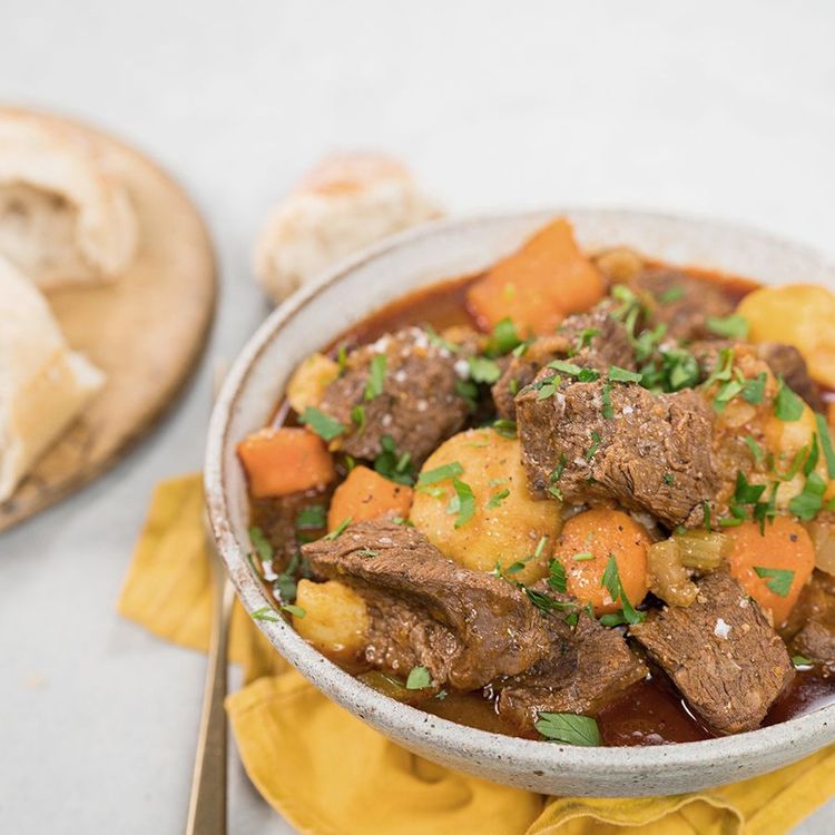 Hot Pot Beef Stew Best Ever Instant Pot Beef Stew The Salty
